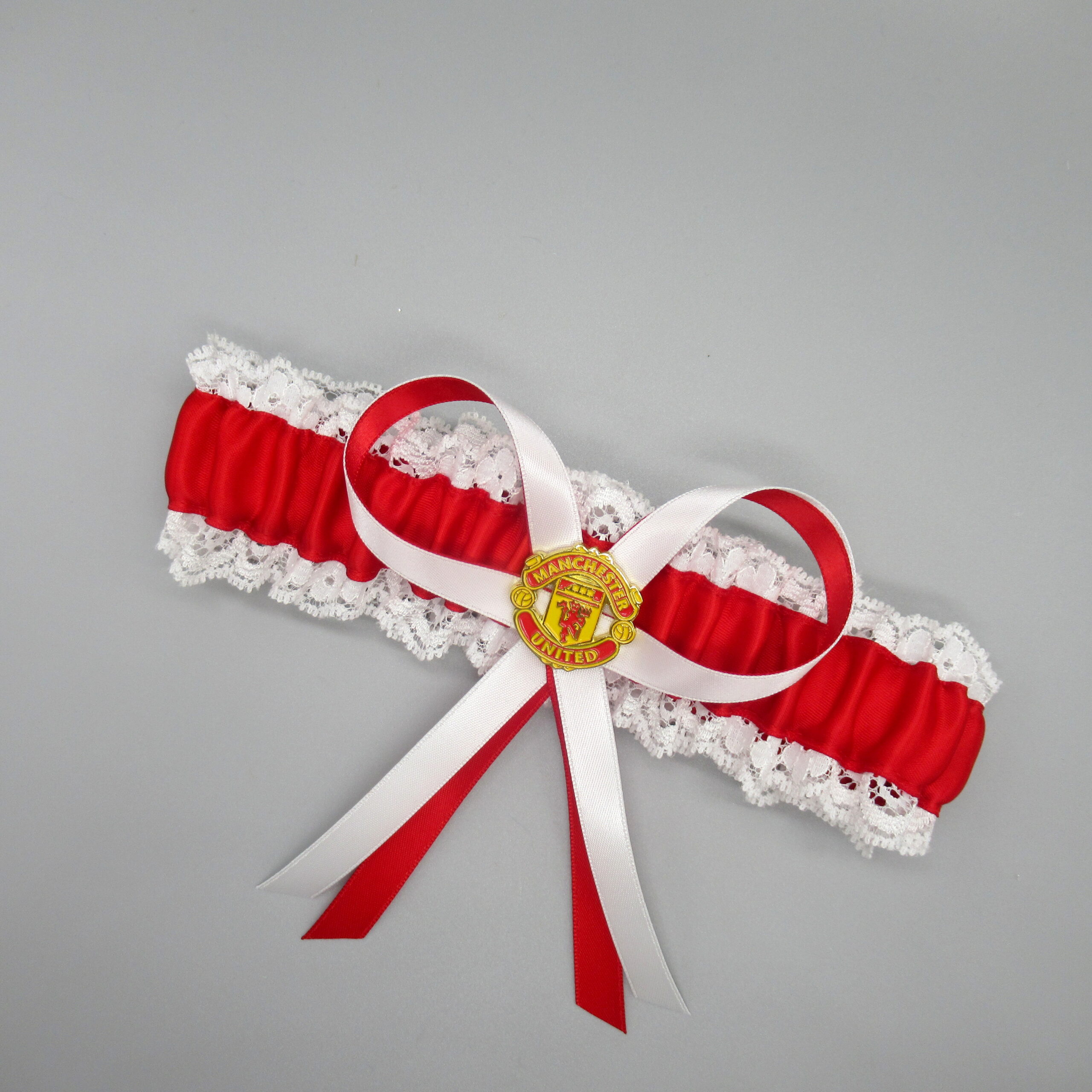 Manchester United Lace Football Bridal Wedding Garter – GracefulGarters