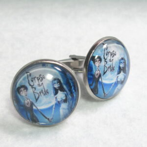 Corpse Bride Lace Bridal Wedding Garter - Set Cufflinks Available ...