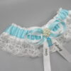 Gone Fishing Lace Bridal Wedding Garter - GracefulGarters