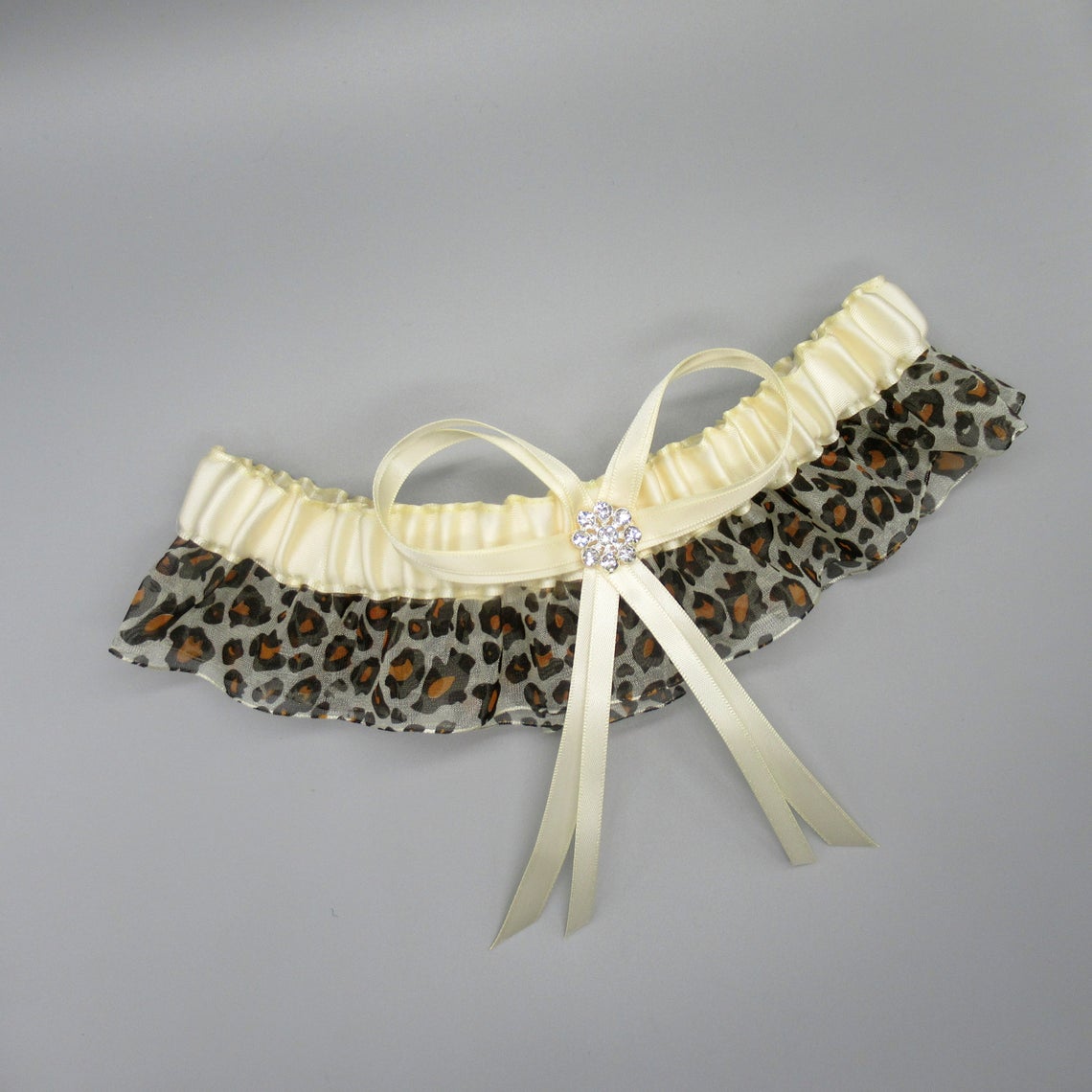 Leopard Animal Print Organza Bridal Wedding Garter – GracefulGarters