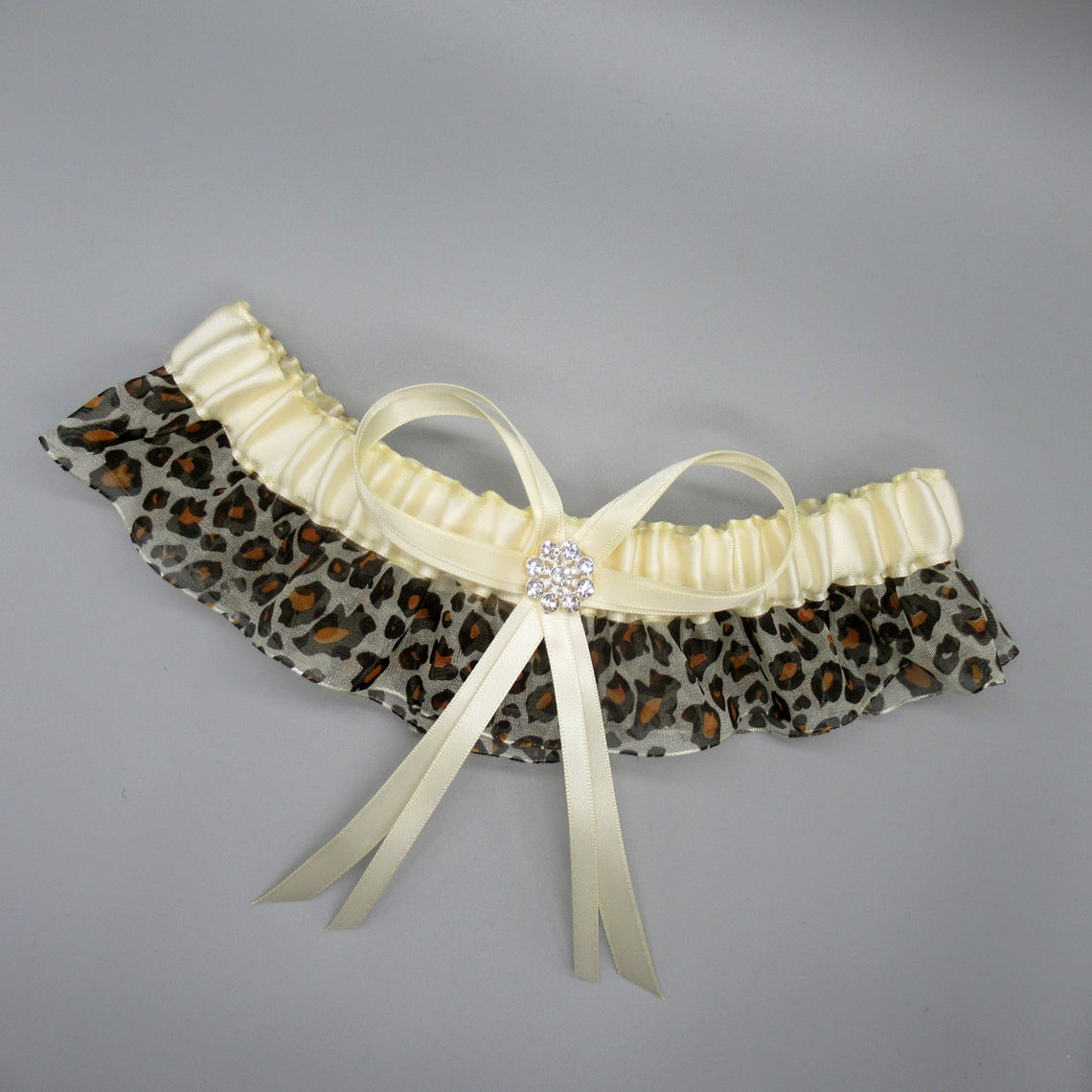 Leopard Animal Print Organza Bridal Wedding Garter – GracefulGarters