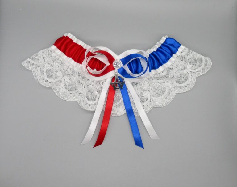 Avengers Half n Half Superhero Lace Bridal Wedding Garter ...