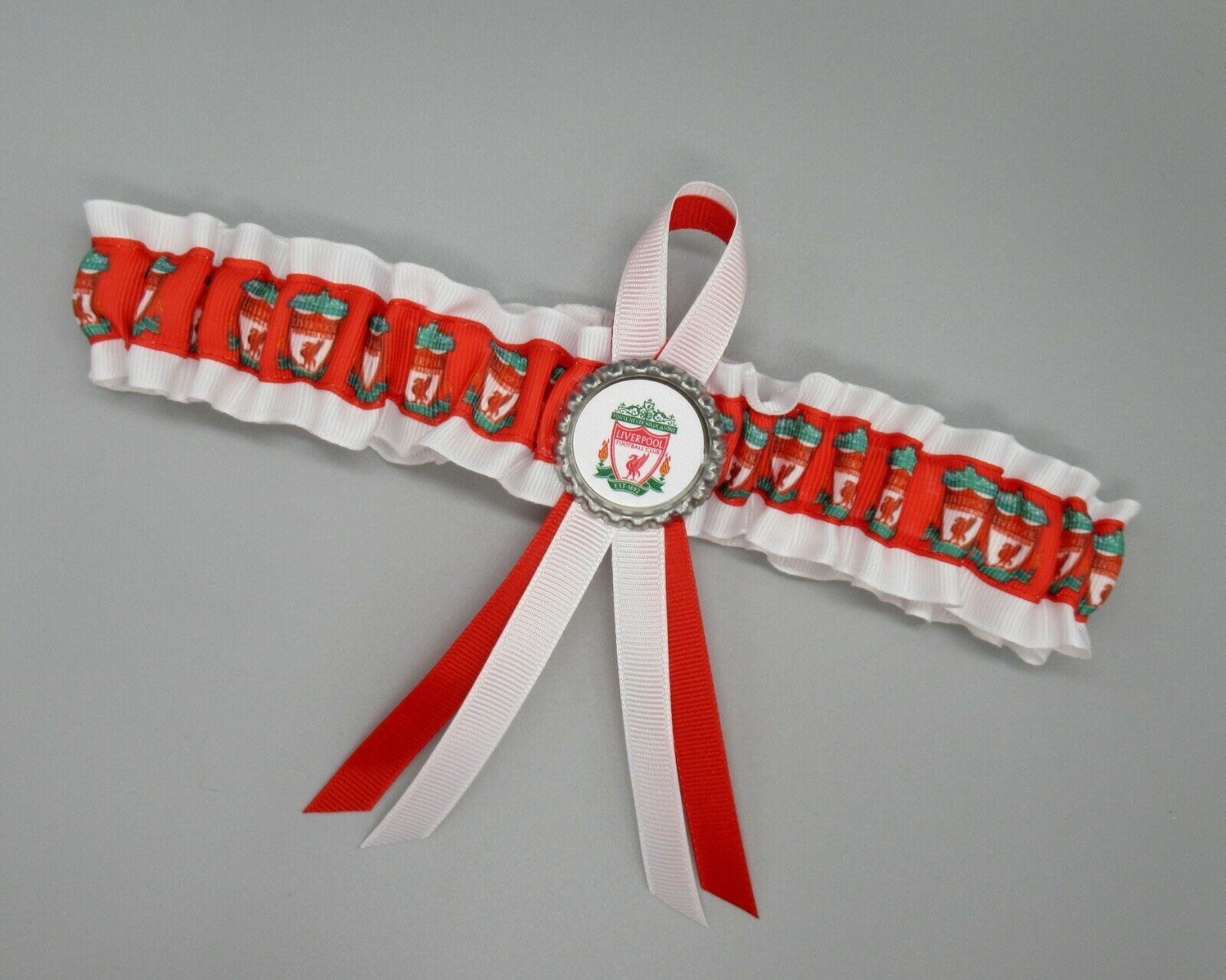 Liverpool Football Team Bridal Wedding Garter/Cufflinks – GracefulGarters